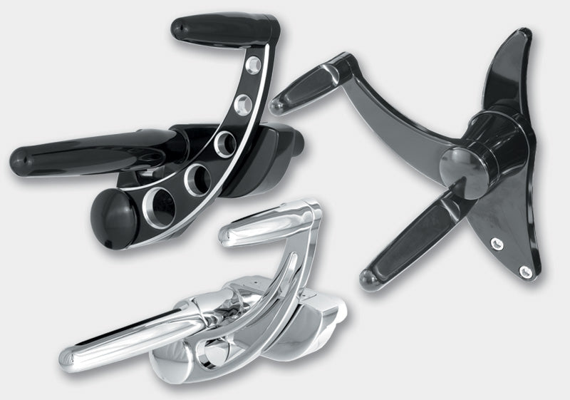 2017 & earlier Softail Forward Controls MADE IN THE USA , CHROME OR BL ...