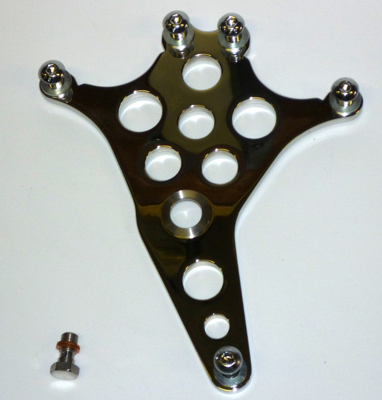 SF REAR BRACKET FOR TWIN CALIPER FOR SWINGARM FRAME ( polish ) – CUSTOM ...