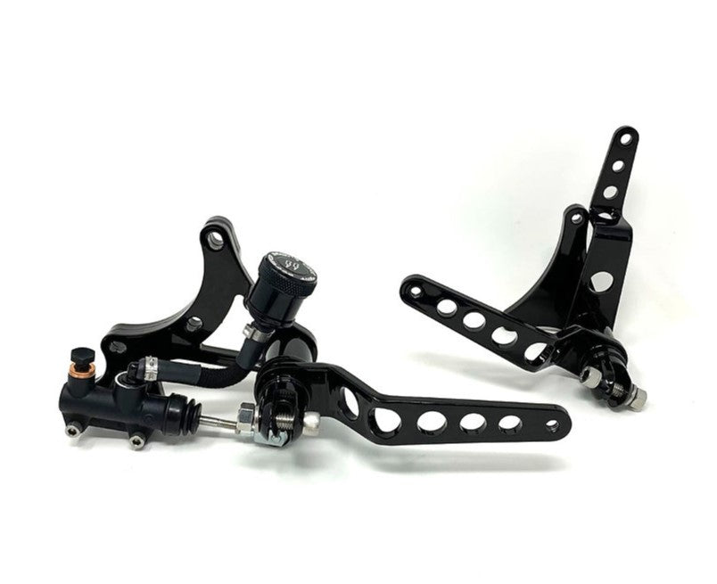 Mid Controls For Harley 5/6 Speed EVO Trans w/open belt drive – CUSTOM ...